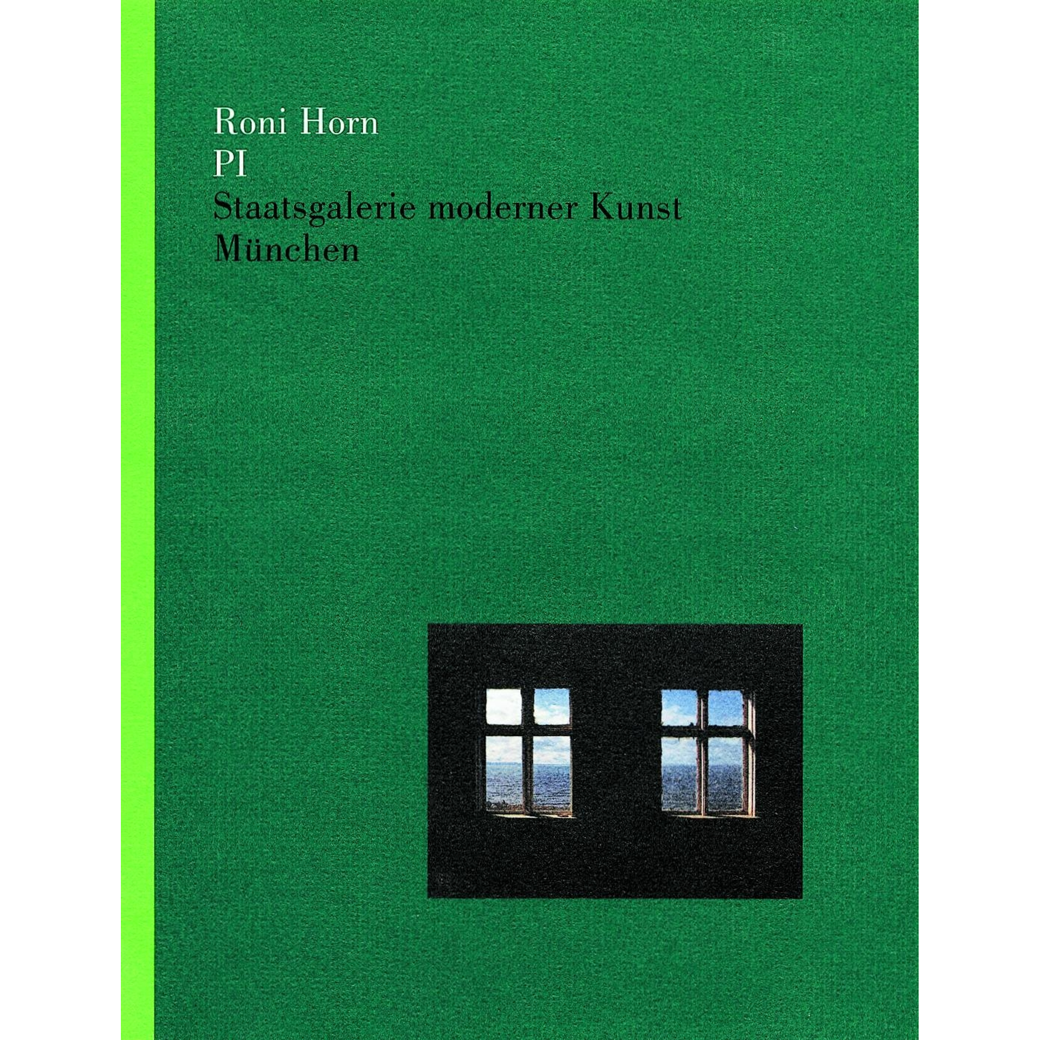 Roni Horn. PI - Hatje Cantz